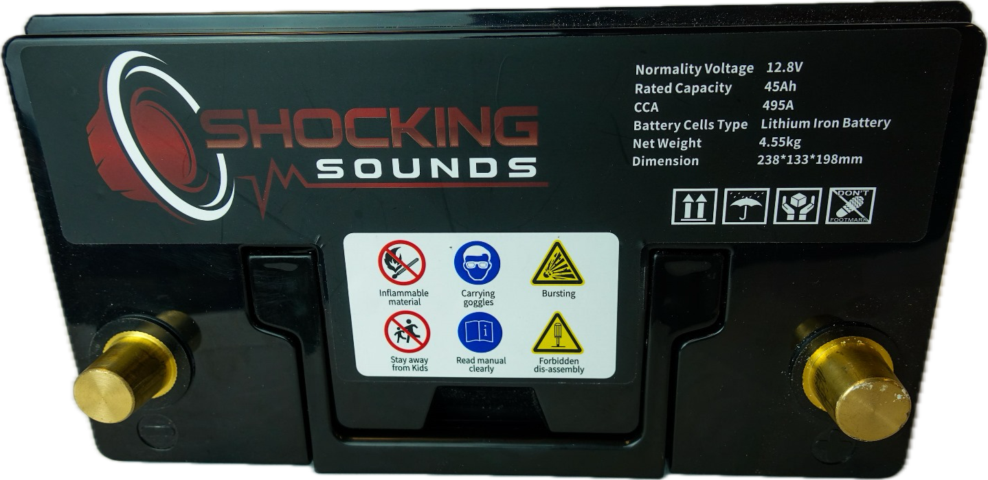 45AH Battery - SHOCKING SOUNDS